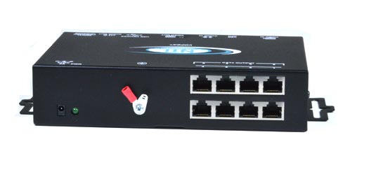 VGA USB KVM Splitter/Extender with Stereo Audio via CAT5 to 1,000 Feet